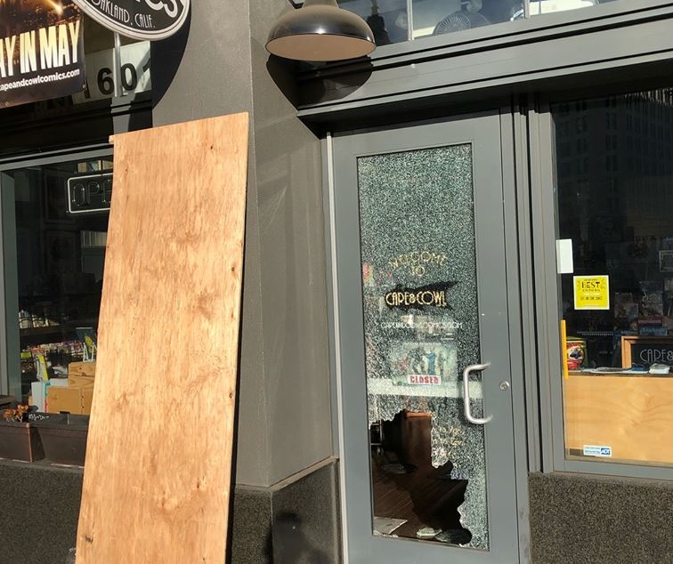 Oaklands Cape And Cowl Comics Burglarized The Shared Universe
